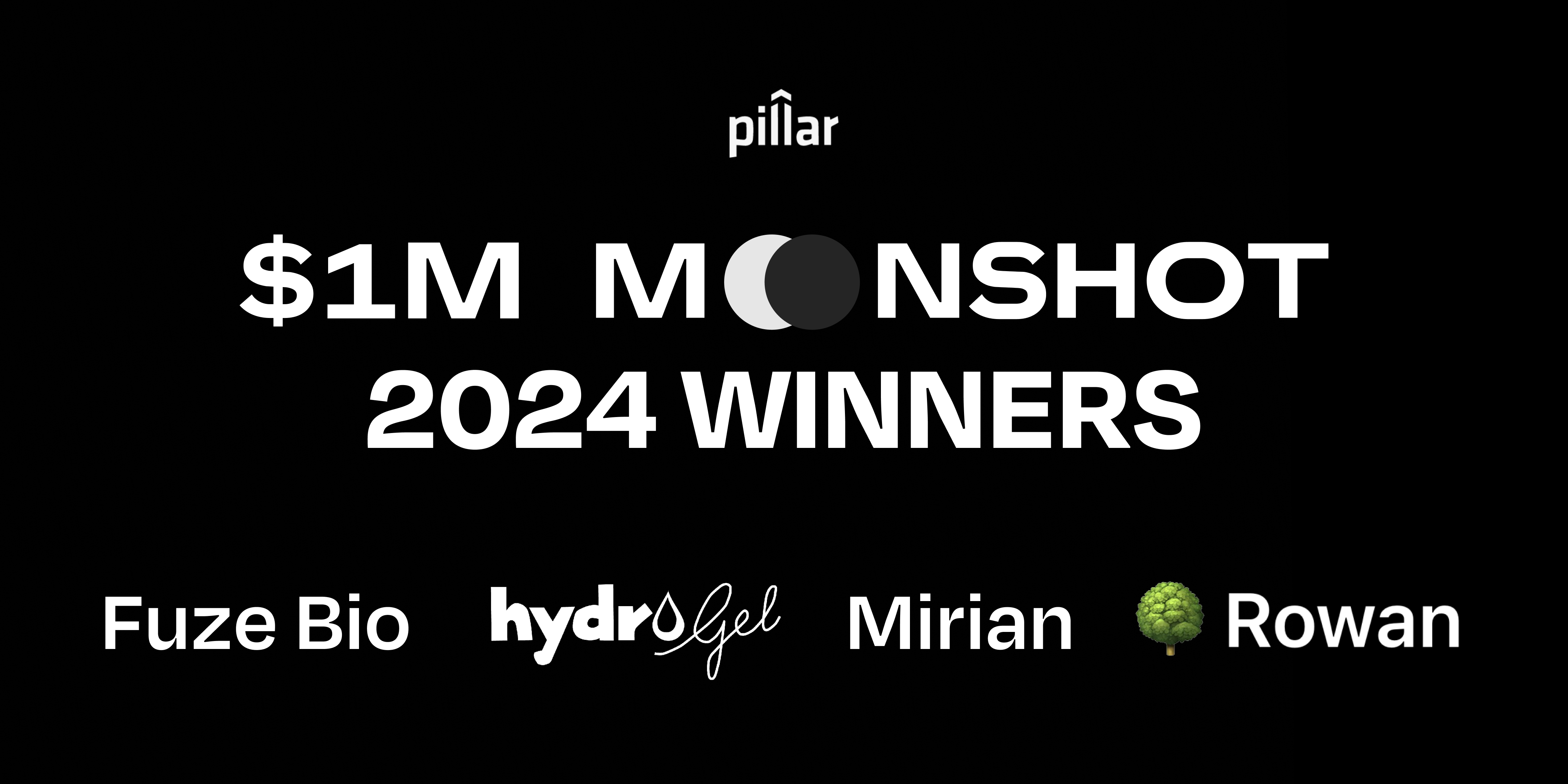Announcing the 2024 $1M Moonshot Competition Winners | Venture Capital